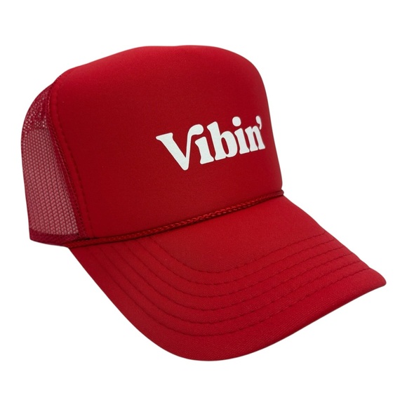OTTO | Accessories | New Vintage Style Red Vibin Relax Summer Trucker ...